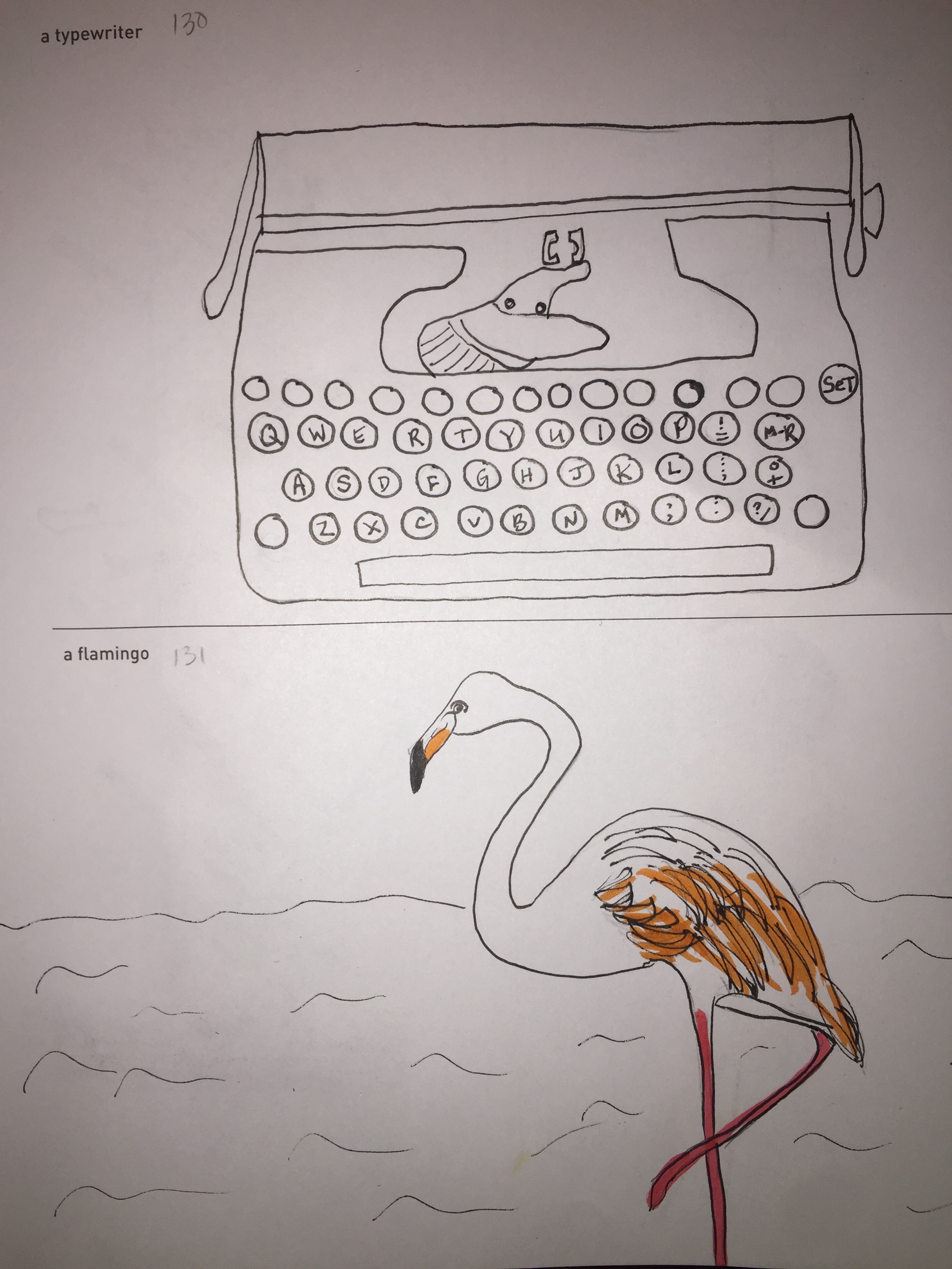 130 and 131 of 462 Things to Draw – Kismet